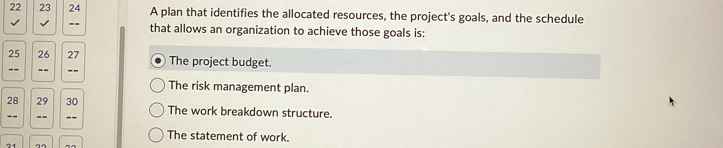 Solved that allows an organization to achieve those goals | Chegg.com