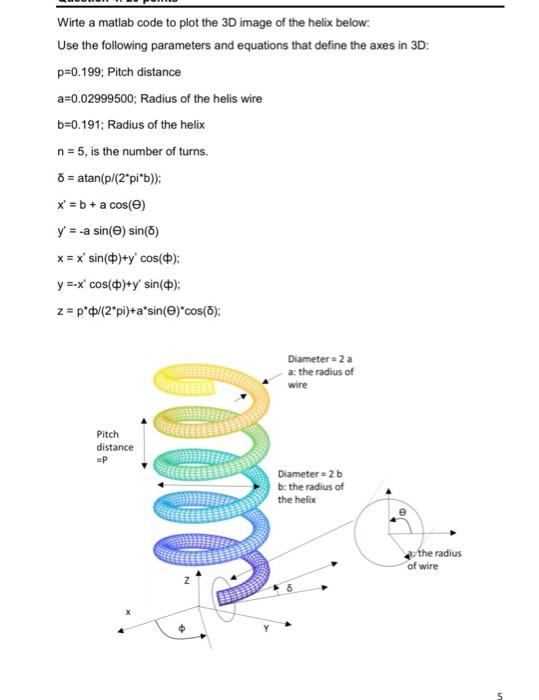 Solved Main Code Comments Wirte a matlab code to plot the | Chegg.com