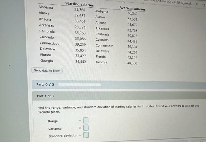 Solved Find the range, variance, and standard deviation of | Chegg.com
