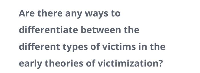 Are there any ways to differentiate between the | Chegg.com