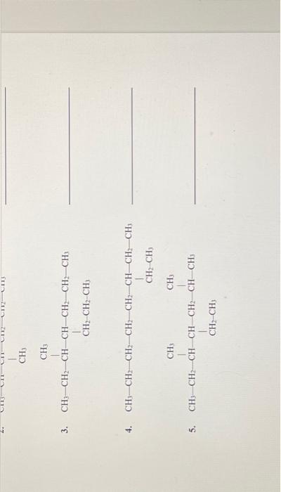 Solved 1. Formulas and Structures of Alkanes Methane, | Chegg.com