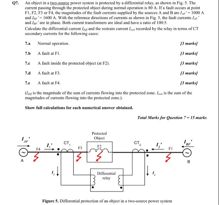 Solved 7. An object in a two-source power system is | Chegg.com