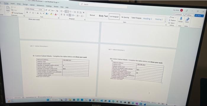 6) Complete the table shown below and show your work: | Chegg.com