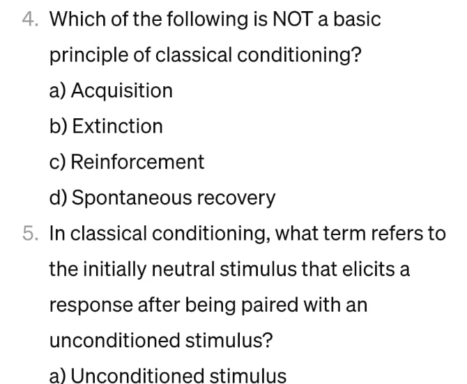 Solved Which of the following is NOT a basic principle of | Chegg.com