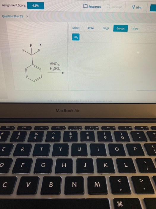 Solved Assignment Score: 4.9% Resources Give Up Hint | Chegg.com