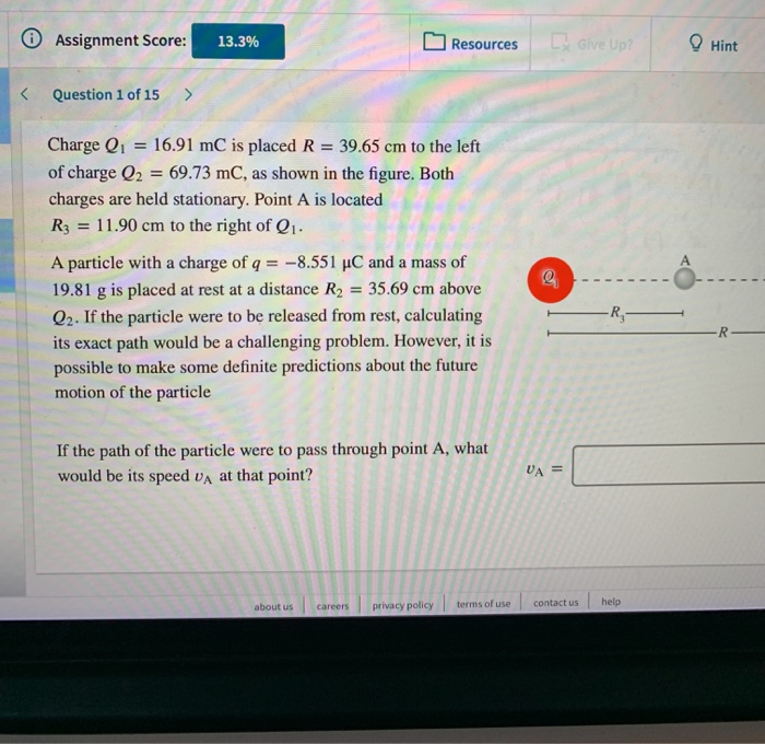 Solved 0 Assignment Score: 13.3% Resources [ Give Up? Hint | Chegg.com
