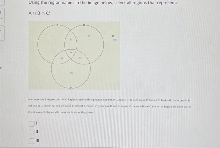 Solved Using the region names in the image below, select all | Chegg.com