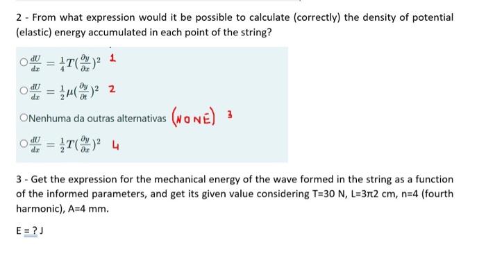 Solved A string of a musical instrument of length L is | Chegg.com