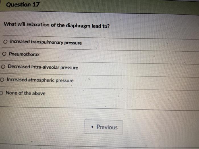 Solved Question 15 Which pressure is the distending pressure | Chegg.com