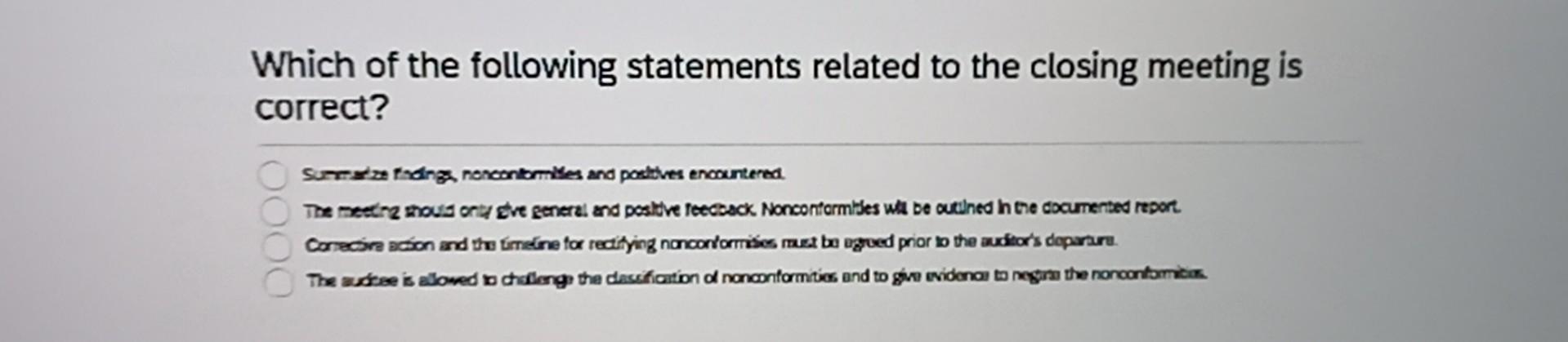 Solved Which of the following statements related to the | Chegg.com