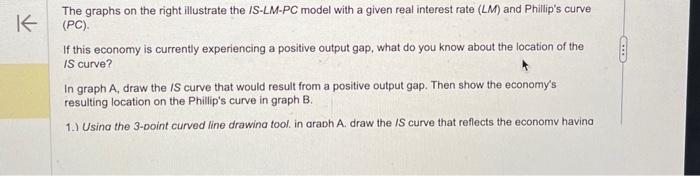Solved \r\n1.) Using the 3-point curved line drawing tool, | Chegg.com
