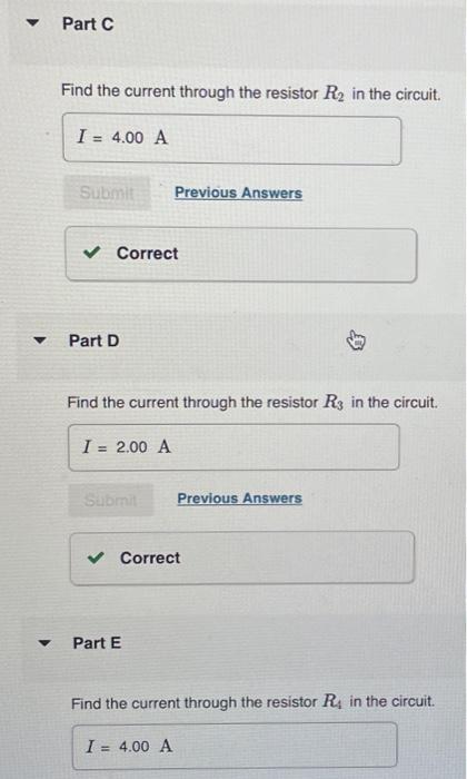 Solved Find the current through the battery in the circuit | Chegg.com