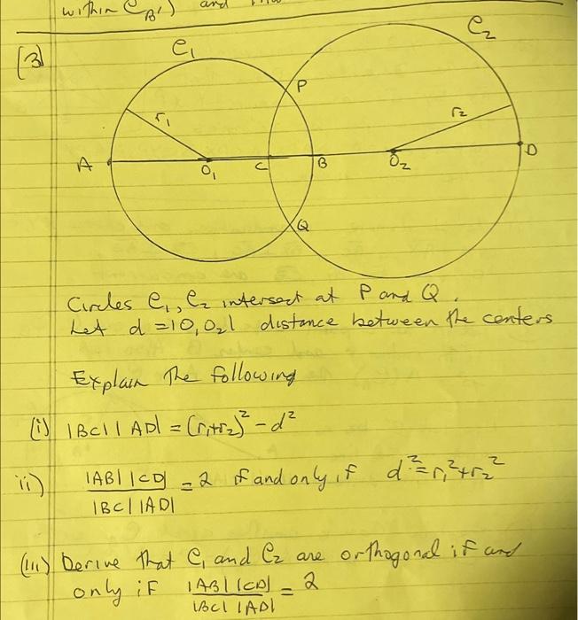 Solved Let d=101O21 distance between the center Explain the | Chegg.com