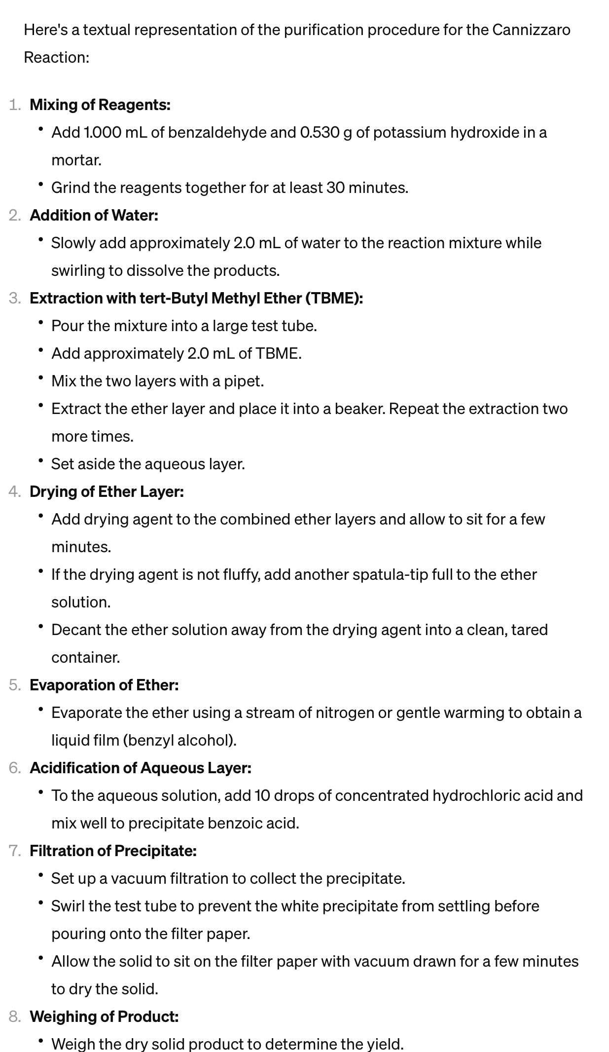 Solved Draw and upload a flowchart for your purification | Chegg.com