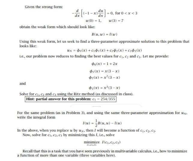Solved Given the strong | Chegg.com