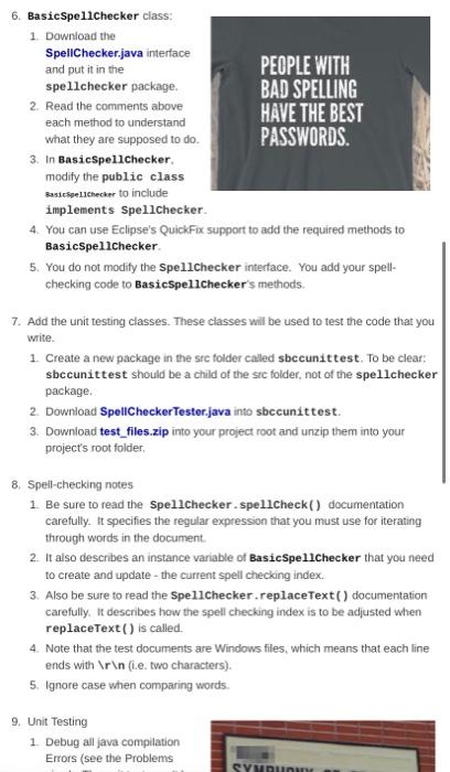 Solved PROGRAM DESCRIPTION Create a spell checker that uses | Chegg.com