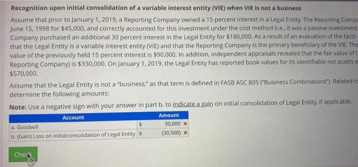 Solved Recognition upon initial consolidation of a variable | Chegg.com