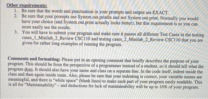 Solved This Minilab will review numerous basic topics, | Chegg.com