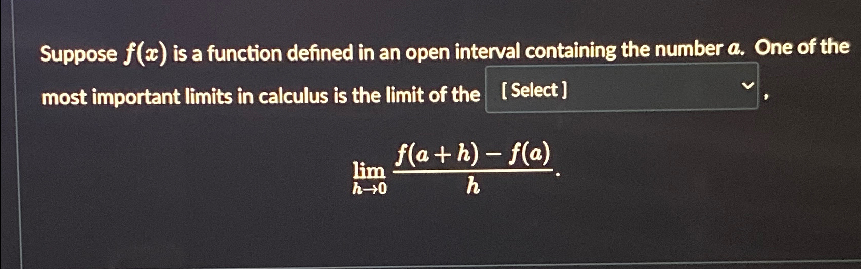 Solved Suppose f(x) ﻿is a function defined in an open | Chegg.com