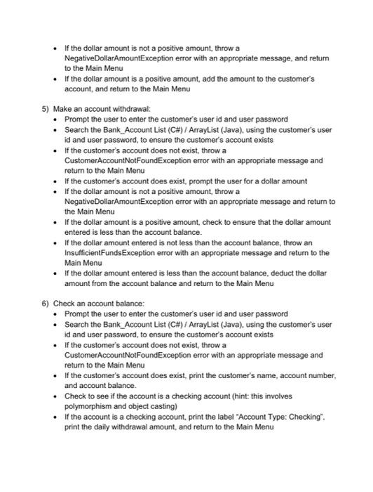 Solved Overview Topics - Exception Handling (try, catch, | Chegg.com