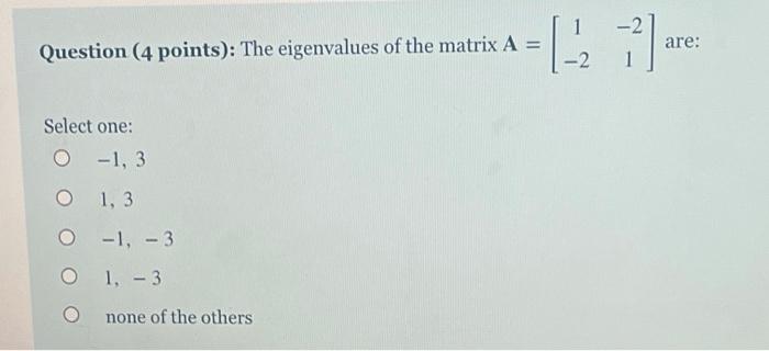 Solved Question (4 points): Let L: R2 R be a linear | Chegg.com