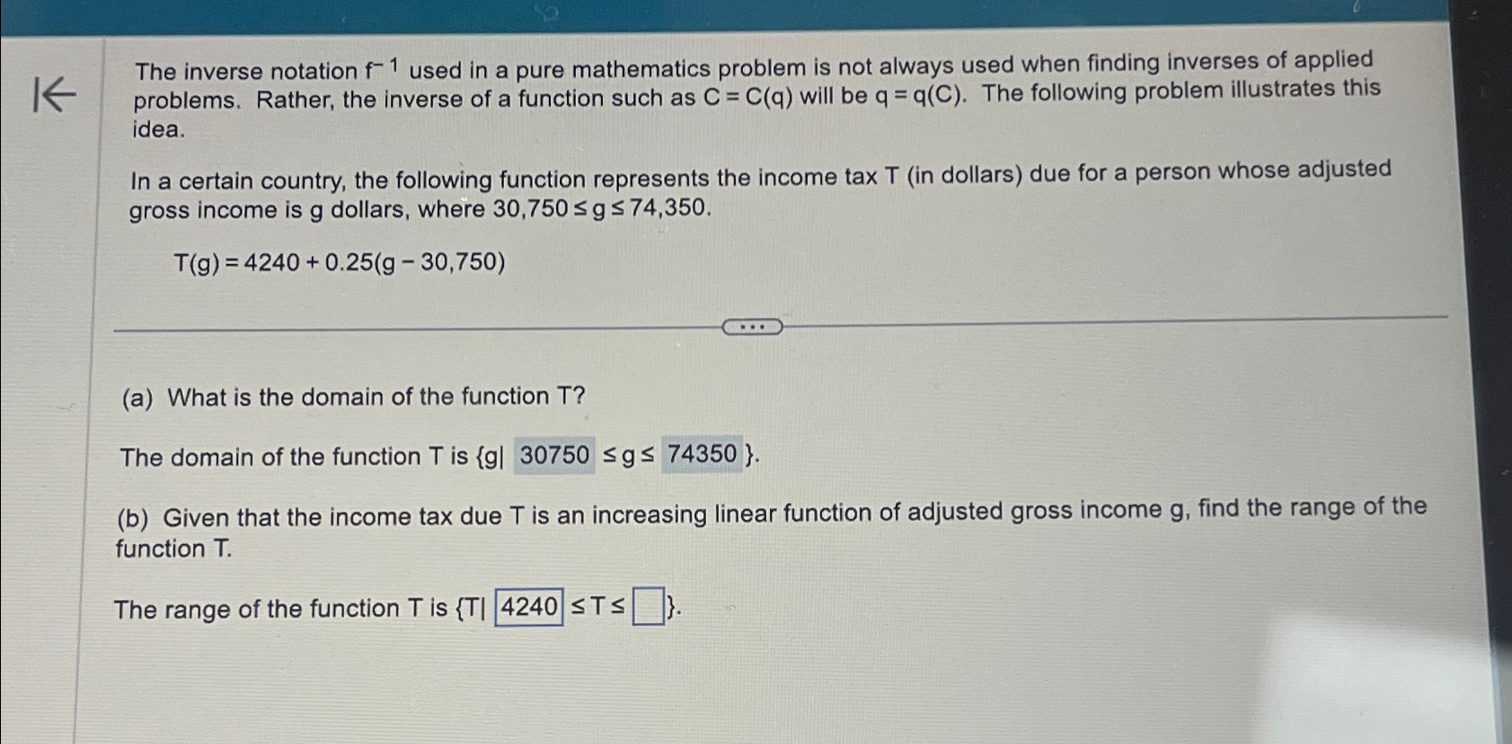 Solved The inverse notation f-1 ﻿used in a pure mathematics | Chegg.com