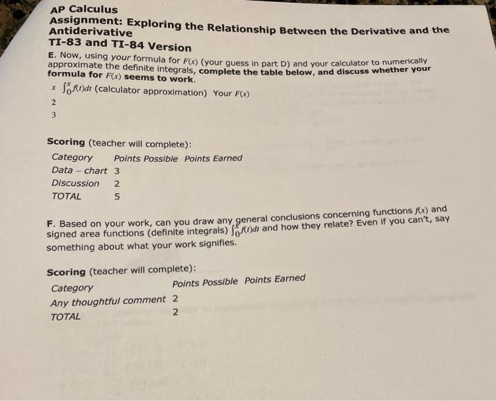 Solved Assignment: Exploring the Relationship Between the | Chegg.com