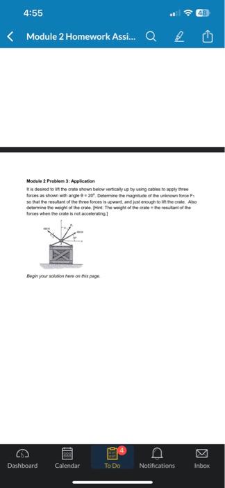 Solved Module 2 Problem 2 Determine the magniaje of the | Chegg.com