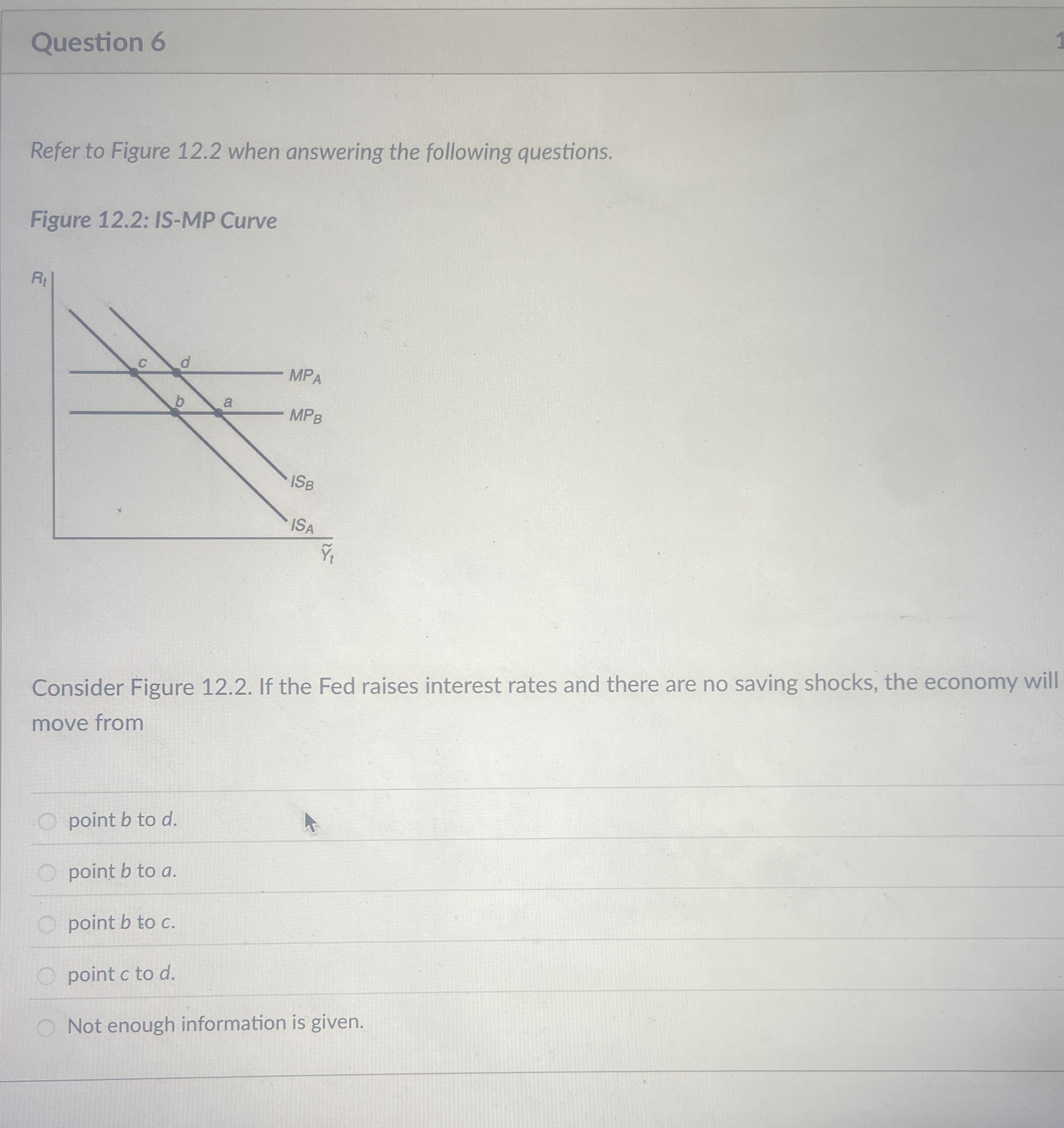 Solved Question 6Refer to Figure 12.2 ﻿when answering the | Chegg.com
