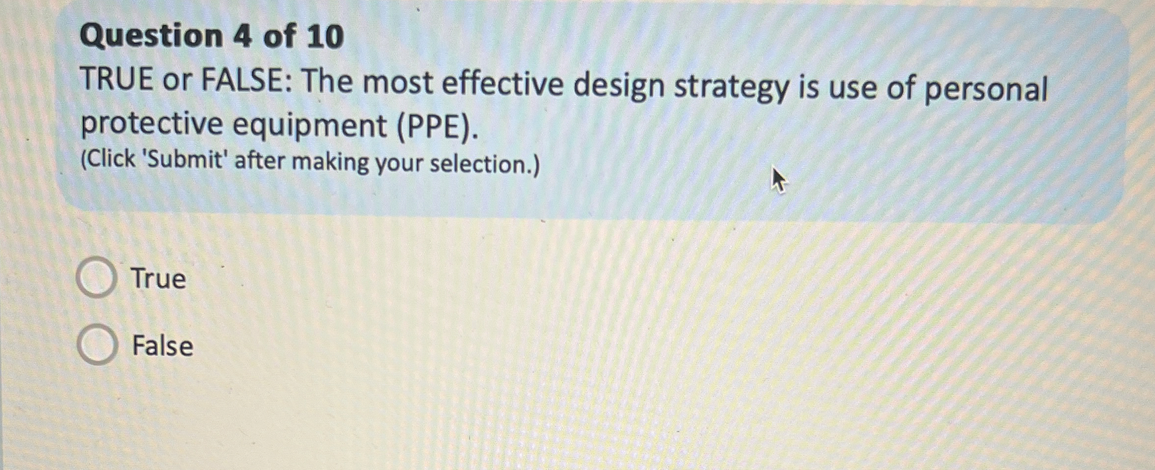 Solved Question 4 ﻿of 10TRUE or FALSE: The most effective | Chegg.com