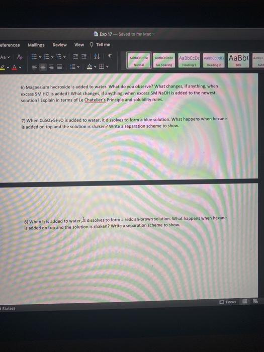 Solved 1 Determine The Limiting Reagent And Theoretical