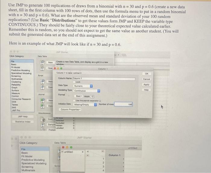 Solved Part III. Binomial Random Variables Recall that the | Chegg.com