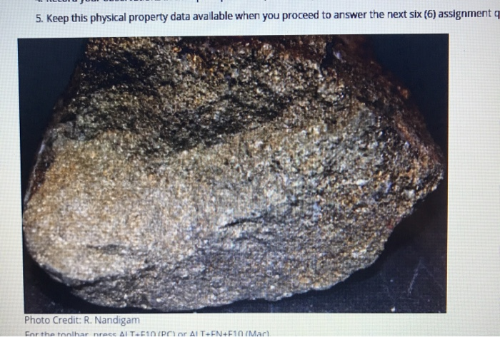 Solved 5. Keep this physical property data available when | Chegg.com