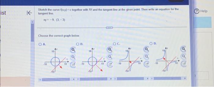 Solved Sketch the curve f(x,y)=c together with Vf and the | Chegg.com