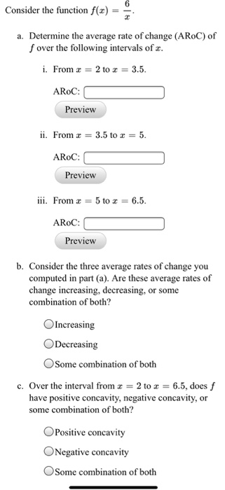 Solved Consider the function f(x) = a. Determine the average | Chegg.com