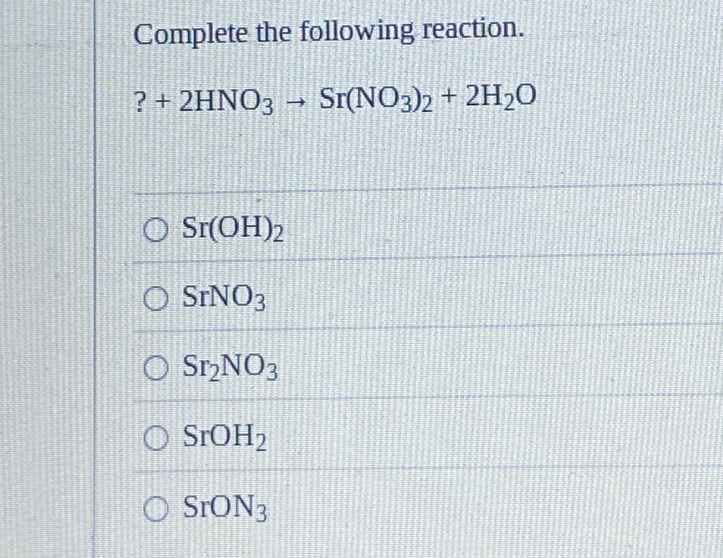 Solved Complete the following | Chegg.com