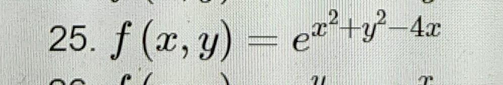 Solved 5. f(x,y)=2xy−x2−2y2+3x+4f(x,y)=x2+2xy25. | Chegg.com