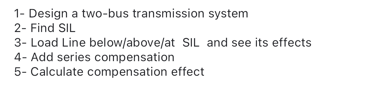 1- ﻿Design a two-bus transmission system2- ﻿Find | Chegg.com