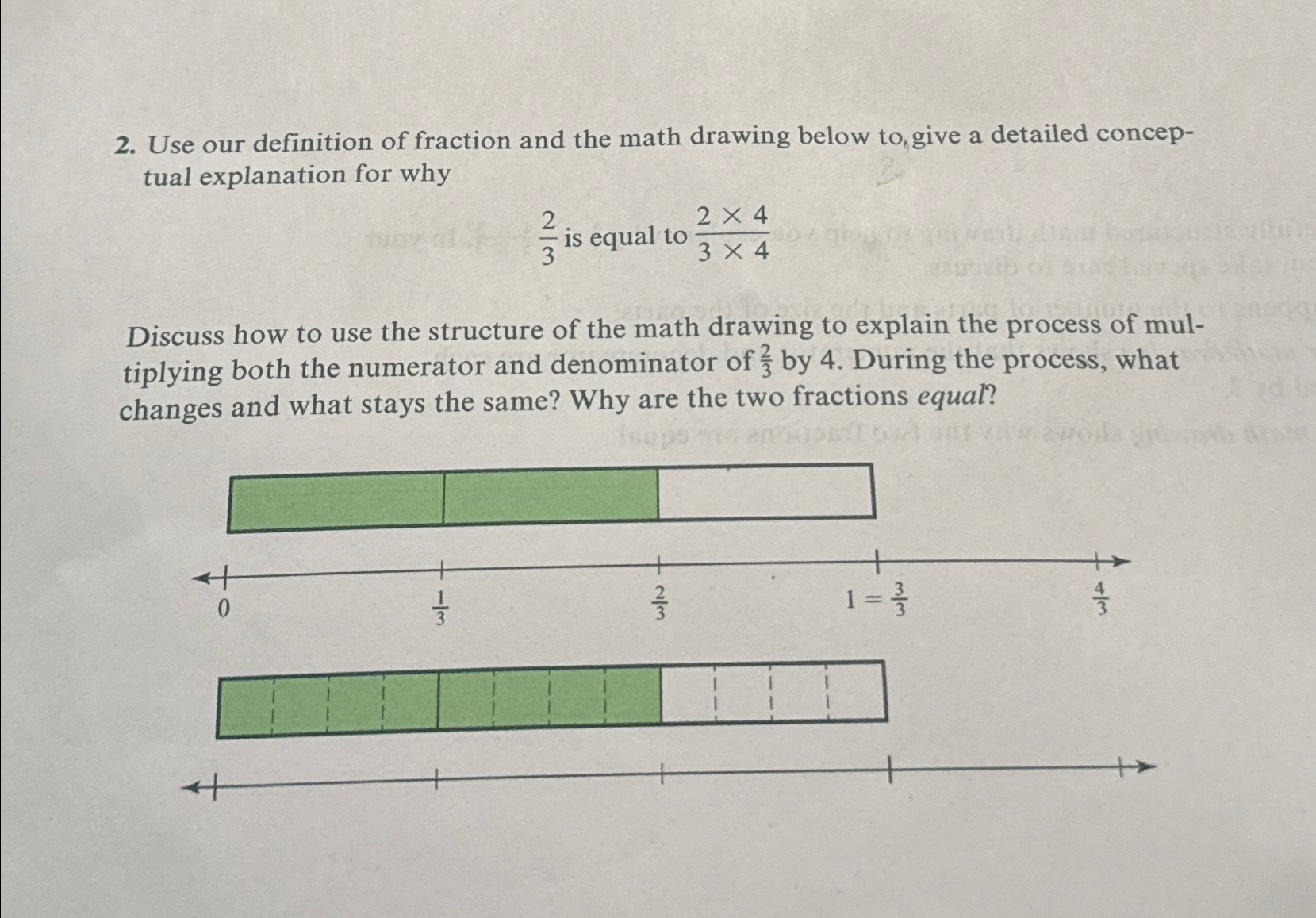 Solved Use our definition of fraction and the math drawing | Chegg.com