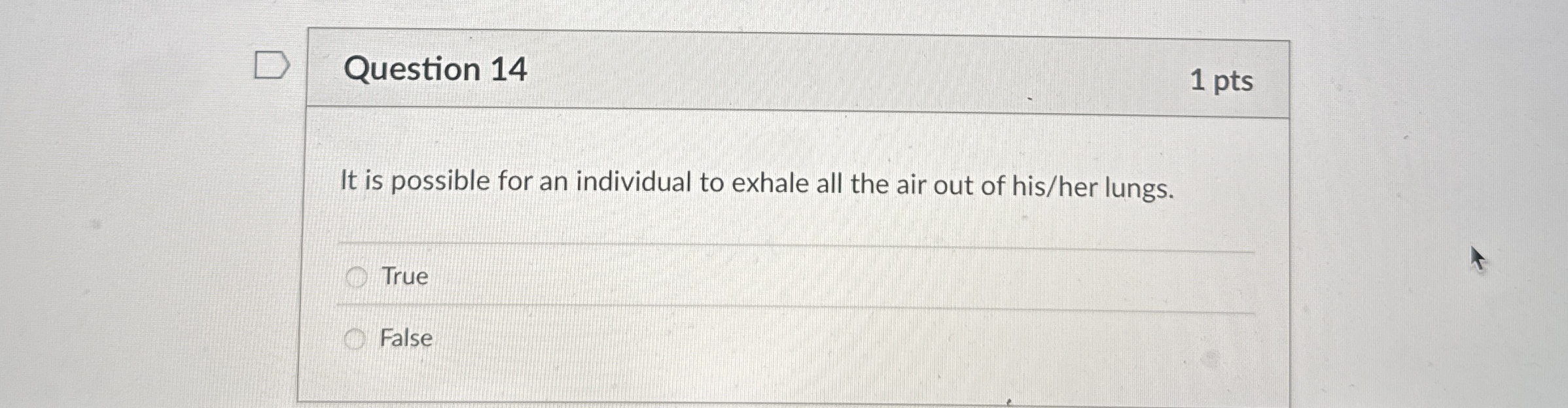 Solved Question 141 ﻿ptsIt is possible for an individual to | Chegg.com