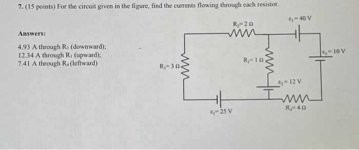 Solved 2. (10 points) Find the time constant of the RC | Chegg.com