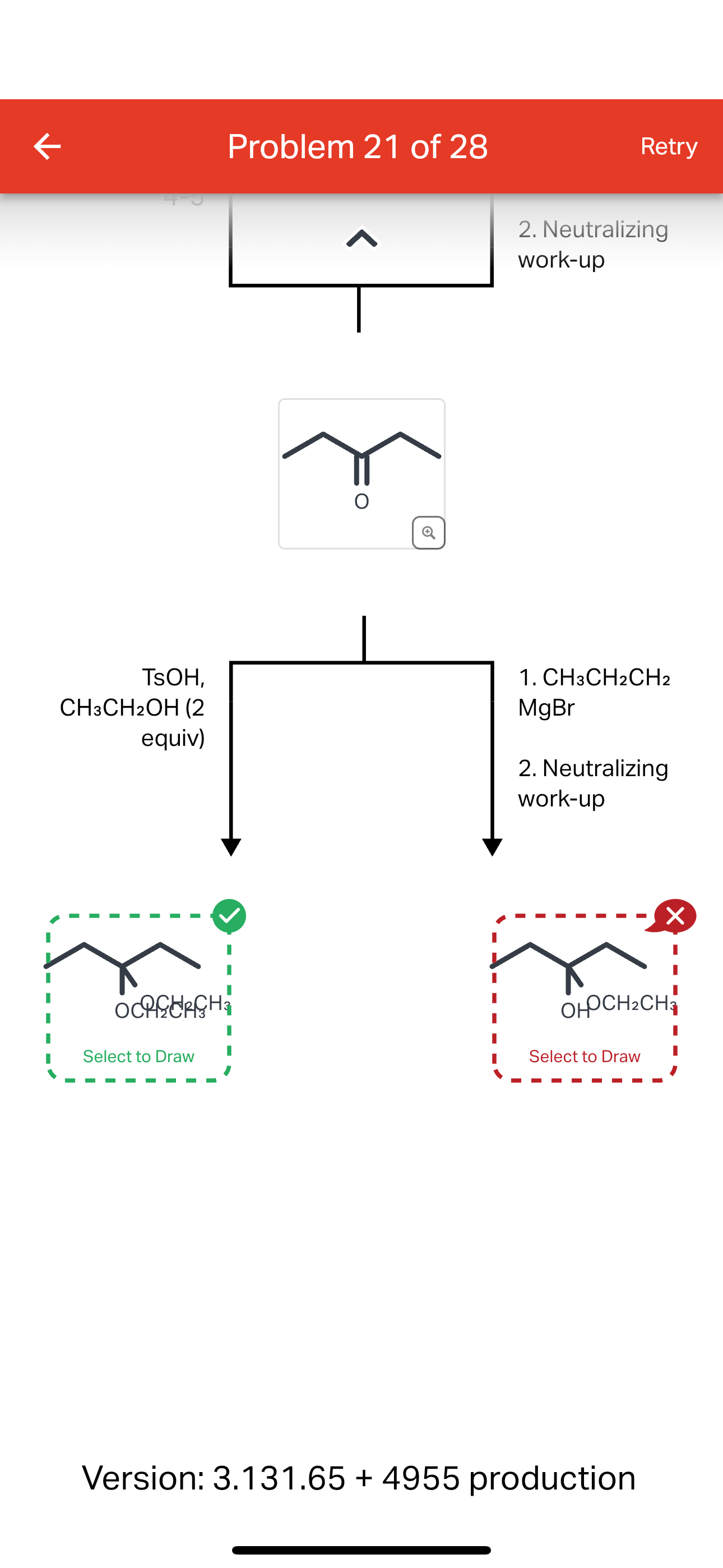 Solved Problem 21 ﻿of 28Retry2. ﻿Neutralizing | Chegg.com