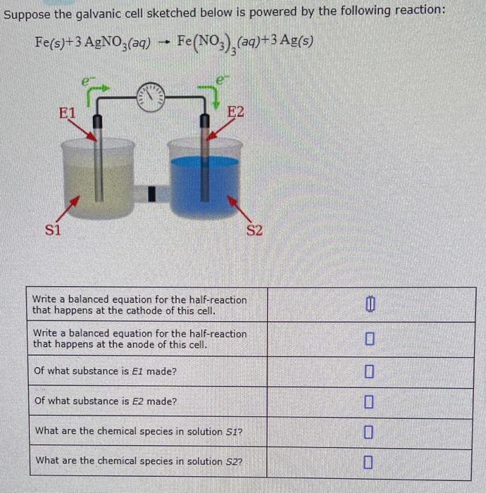 [solved] Suppose The Galvanic Cell Sketched Below Is Power