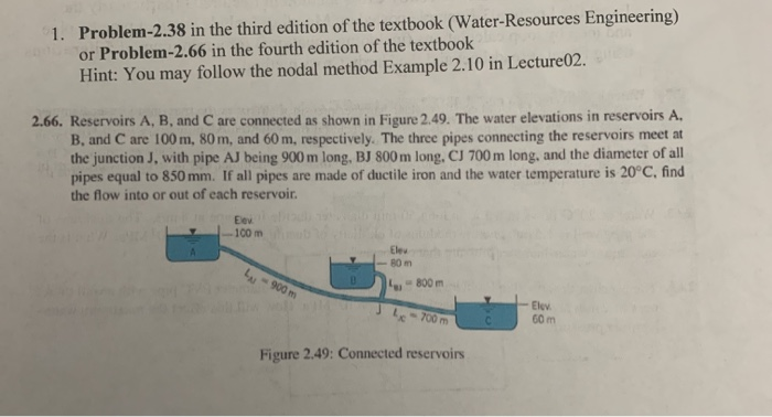 Solved 1. Problem-2.38 in the third edition of the textbook | Chegg.com