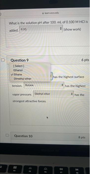 Solved What is the solution pH after 100.mL of 0.100MHCl is | Chegg.com