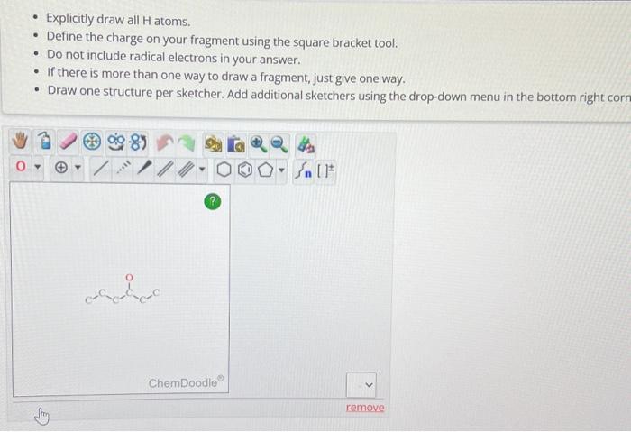 Solved Draw structures for the two fragment ions of highest | Chegg.com