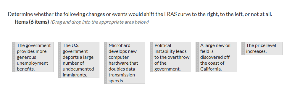 Solved Determine whether the following changes or events | Chegg.com