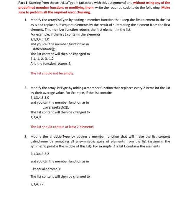 Please help this is for Data structures. Read each | Chegg.com