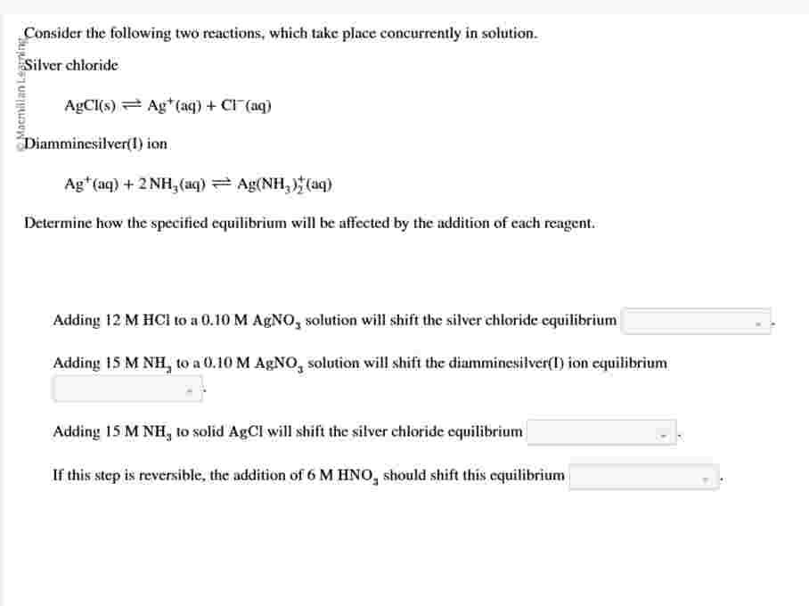 Solved Consider the following two reactions, which take | Chegg.com