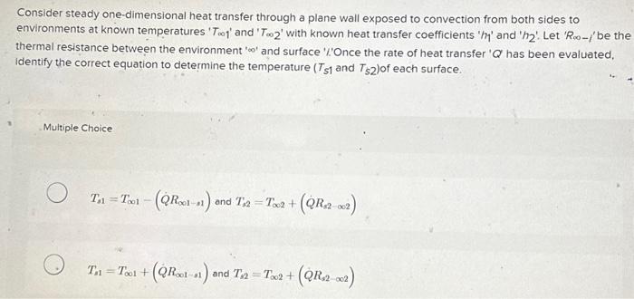Solved Consider steady one-dimensional heat transfer through | Chegg.com